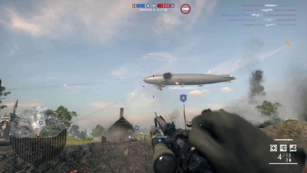 Zeppelin bf1 - YouTube