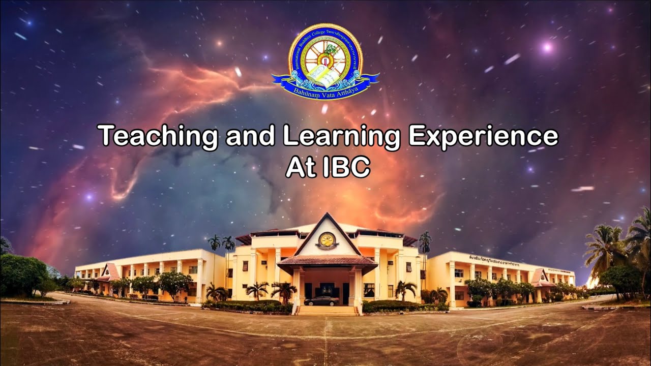 2021 - Teaching and Learning Experience at IBC - YouTube