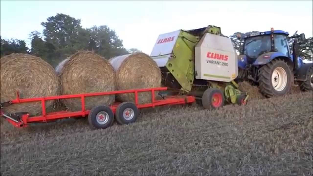doyle engineering bale buggy 4 - YouTube