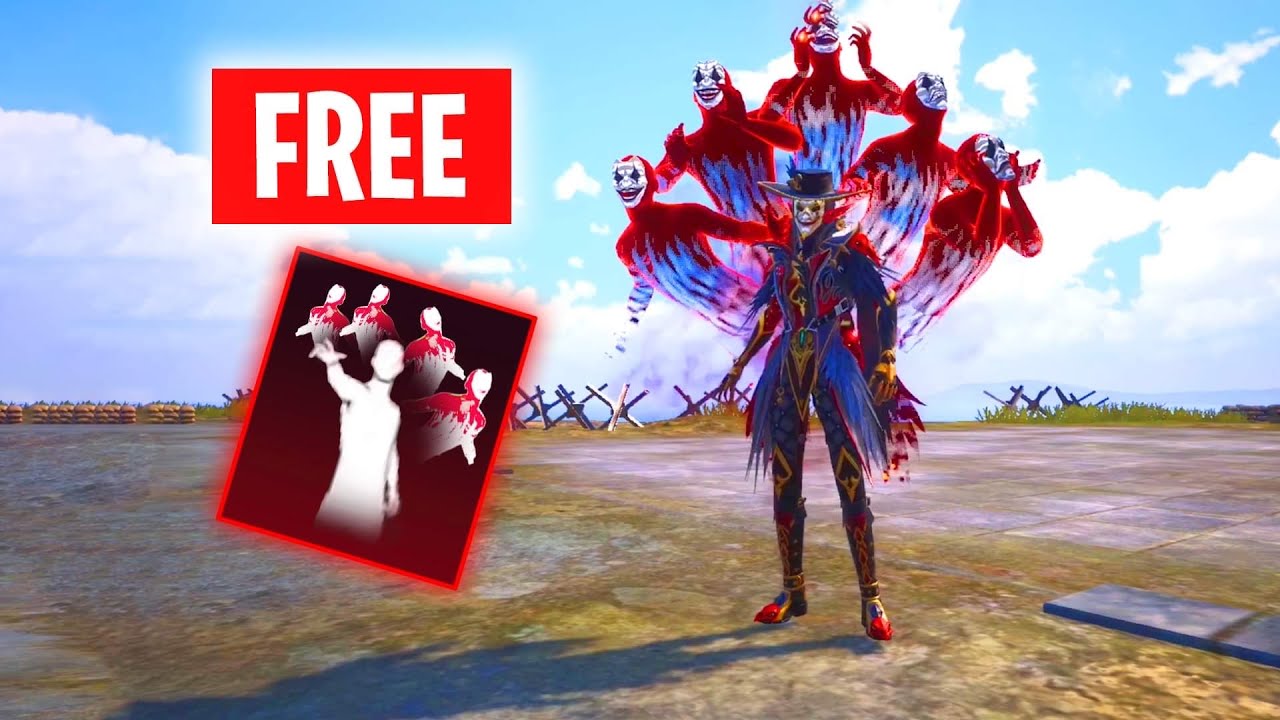 FREE Joker X-Suit EMOTE 😍 PUBG MOBILE BGMI - YouTube