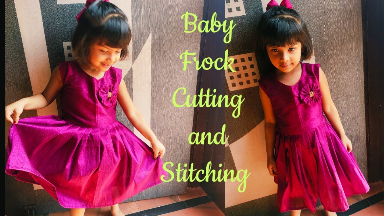 Baby Frock Cutting and Stitching in just 10 minute very easy //baby ...