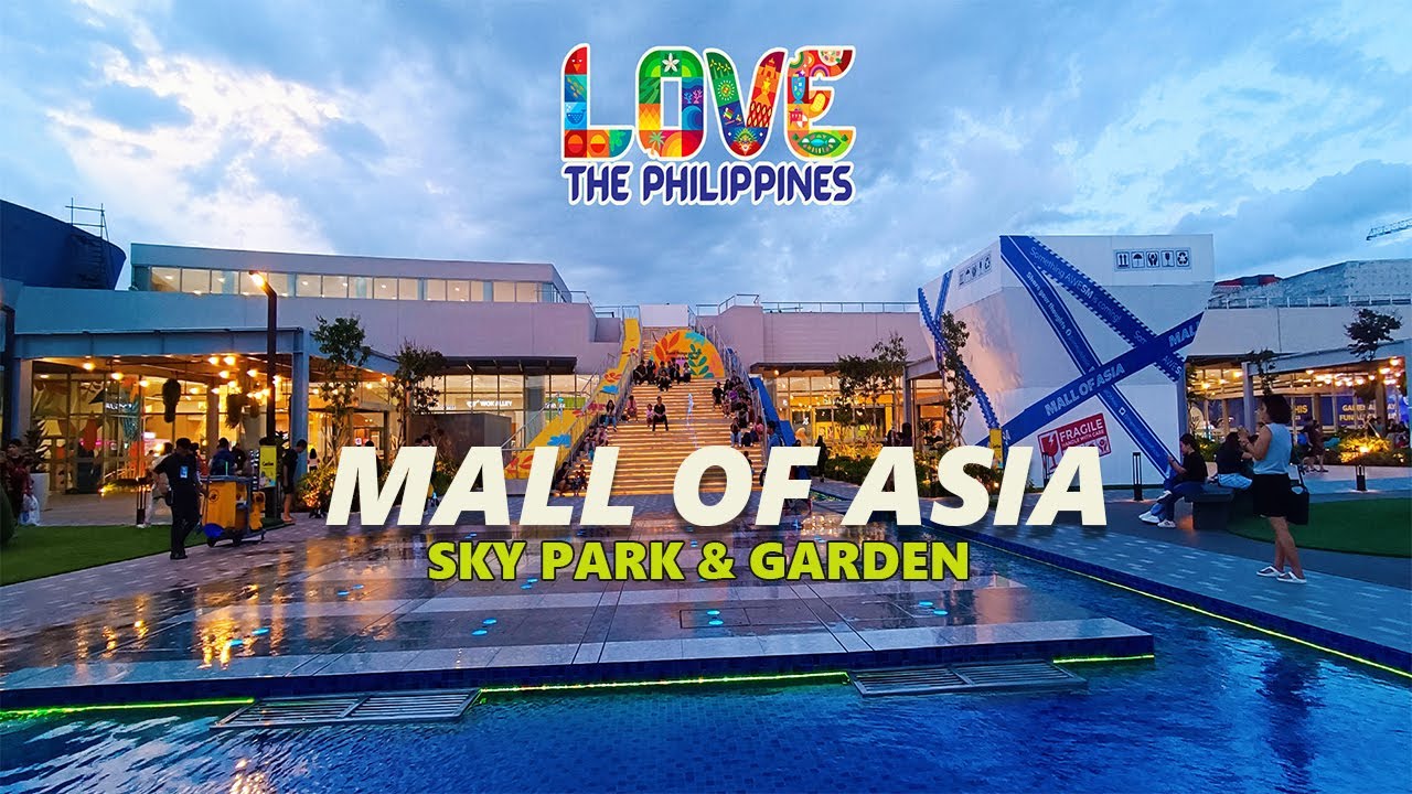 Latest MOA RoofDeck and Garden Virtual Tour SM Mall of Asia, Pasay City ...