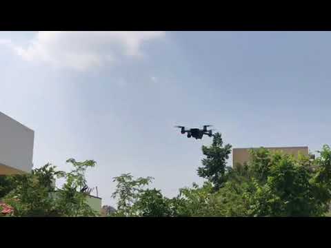 DJI spark nee wing with strong air - YouTube