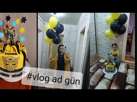 Robort tortunun  hazırlanması, malcıpanın tortun üzərinə atılması.Dolu dolu ad gûn vlogu.