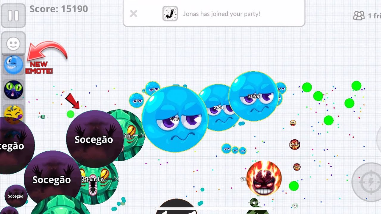 SOLO😉 (AGAR.IO MOBILE) - YouTube