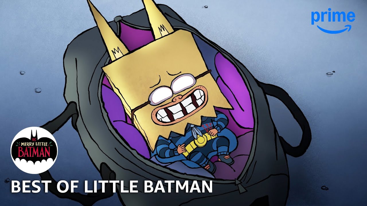 Damian Wayne's Best Moments | Merry Little Batman | Prime Video - YouTube