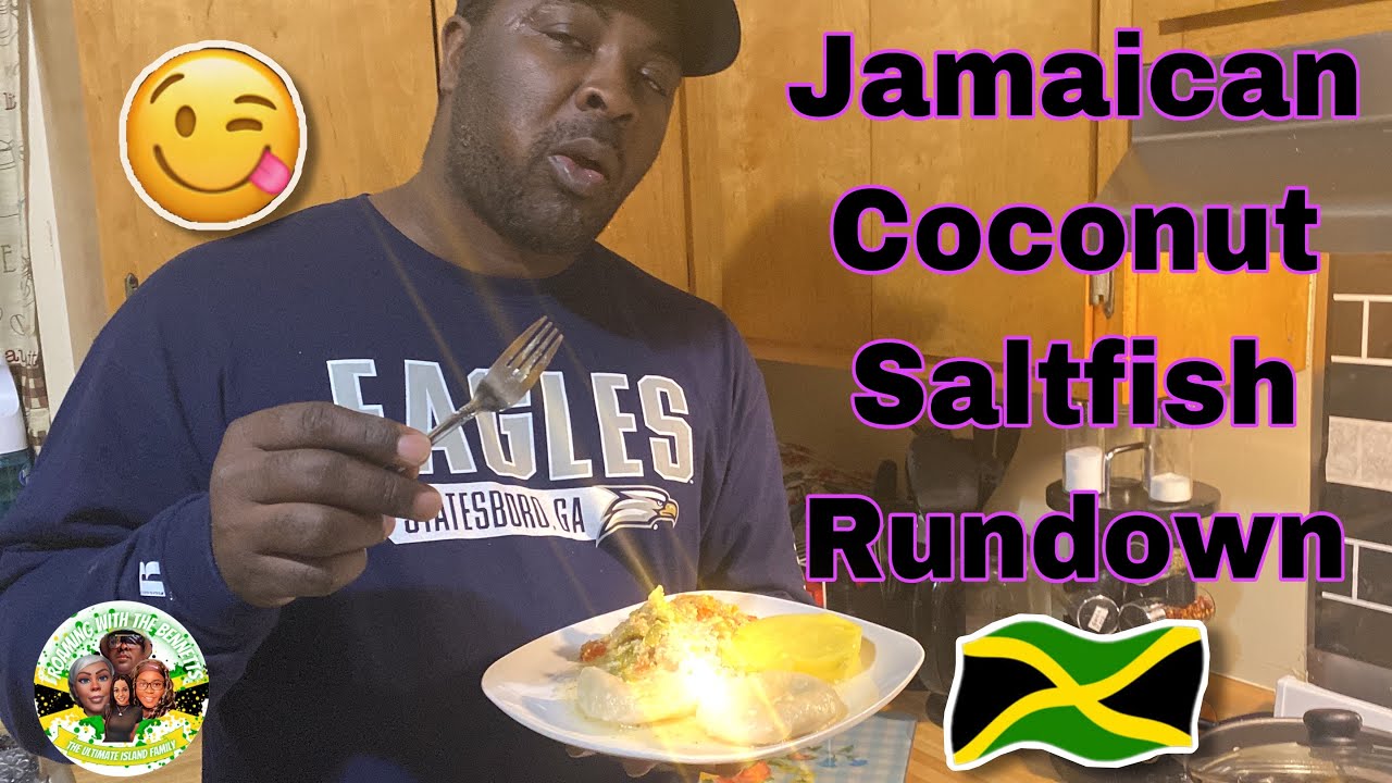 How To Cook Jamaican Salt Fish Rundown. (Easy Step By Step) #jamaican # ...