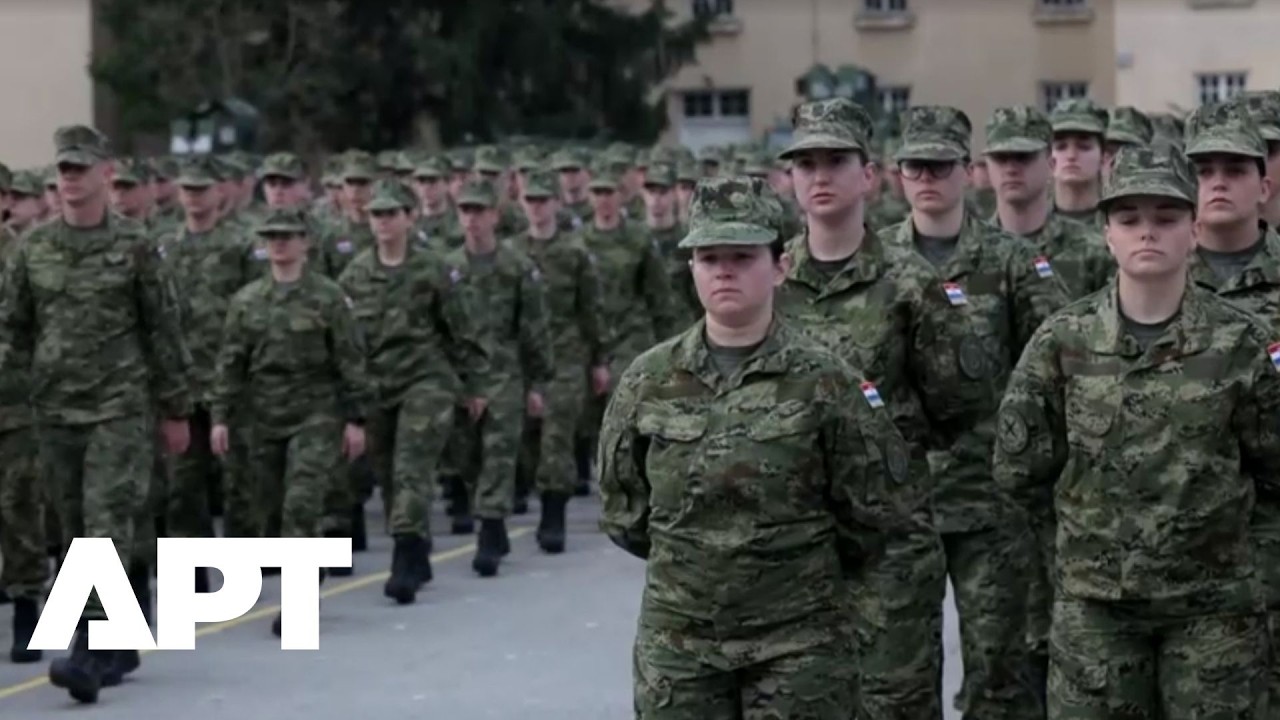 New Generation Of Croatian Army Cadets Sworn In At Požega Ceremony ...