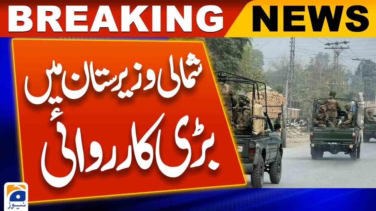 Security Forces Operation at Mir Ali North Waziristan - Geo News - YouTube