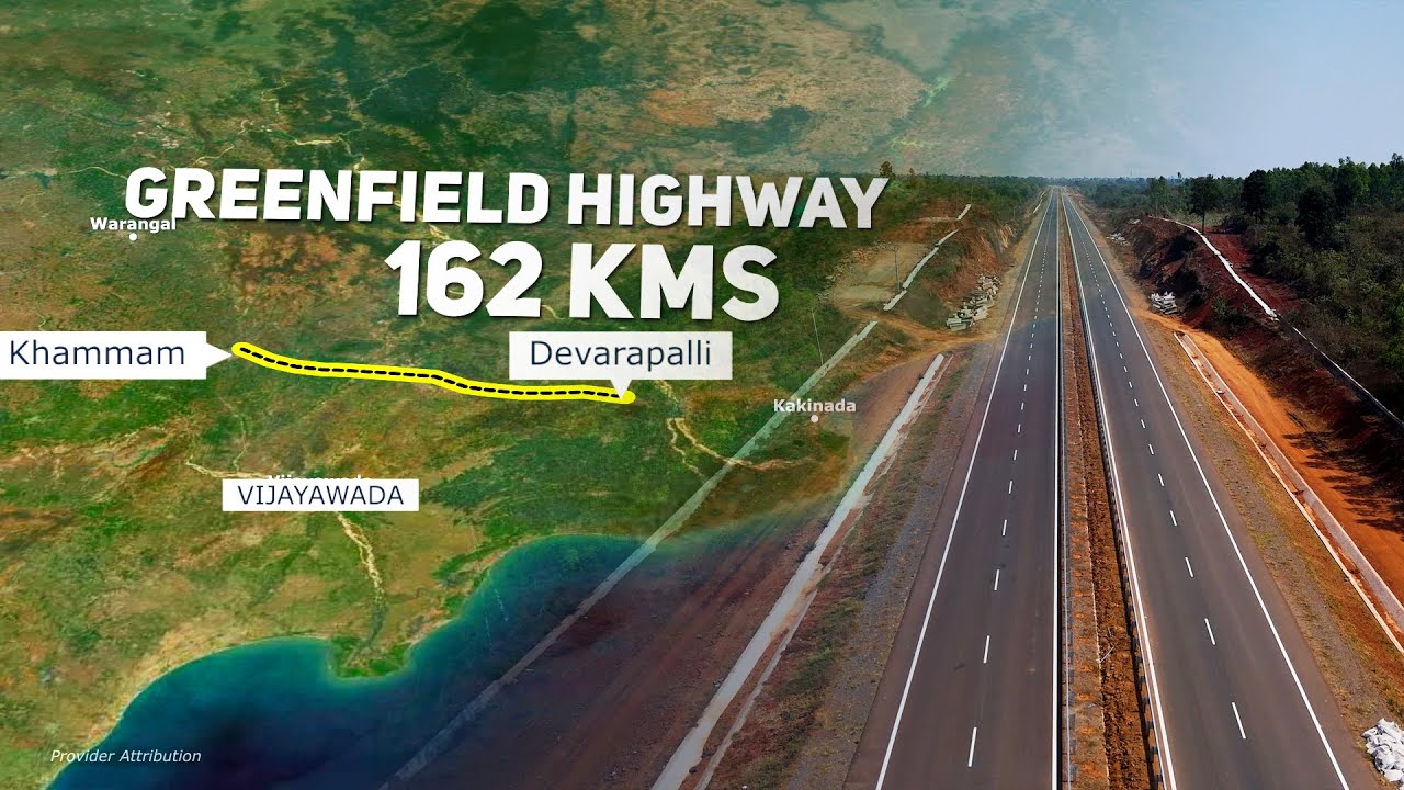 Khammam–Devarapalli Greenfield Highway Update | Hyderabad to Vizag ...