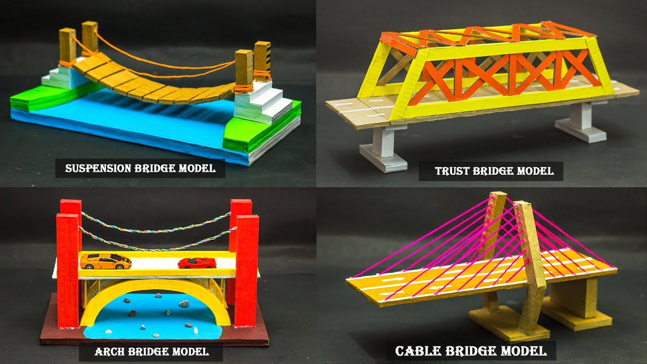 Types Of Bridge | Engineering Projects | Science Projects - YouTube