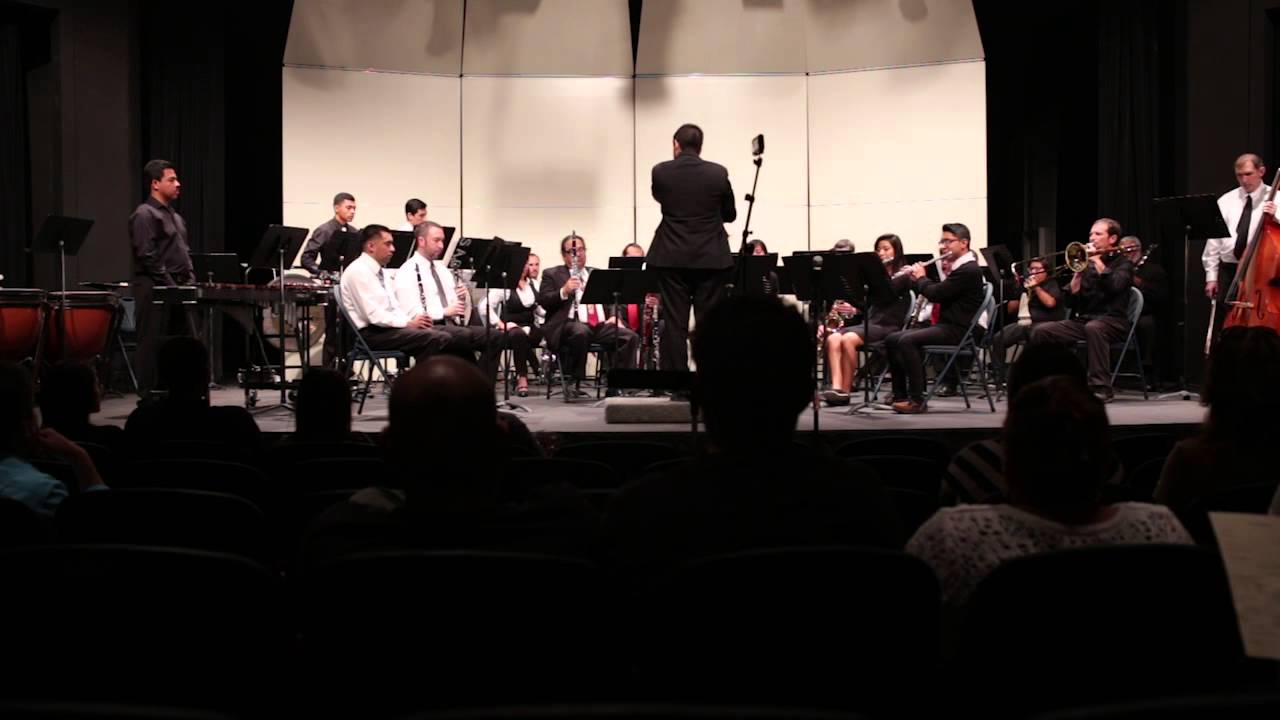 Santa Ana College Symphonic Band - Gaelic Rhapsody - 11/23/14 - YouTube