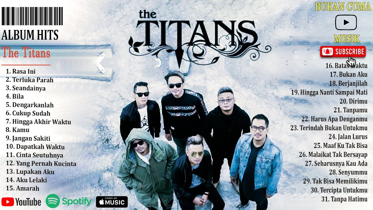 The Titans [Full Album] Lagu Pop Indonesia Tahun 2000an - YouTube