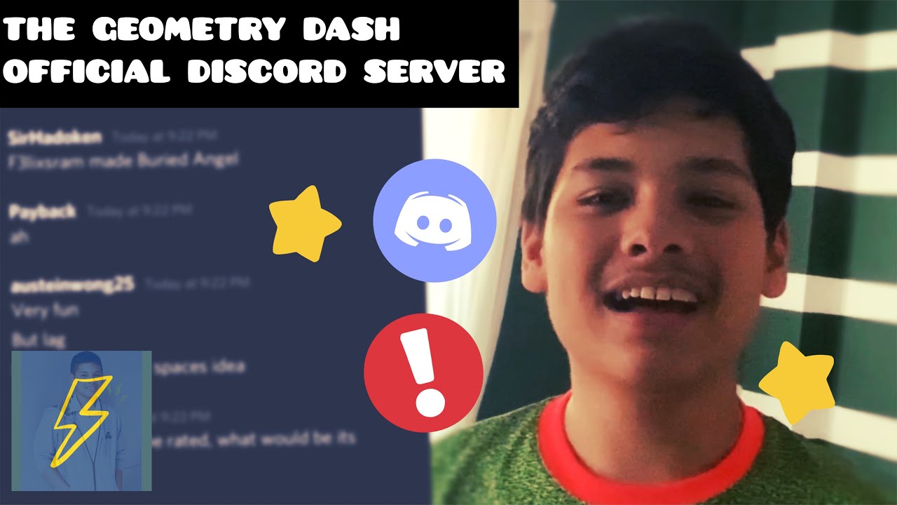 I Spent A DAY in the OFFICIAL GEOMETRY DASH DISCORD Server - YouTube
