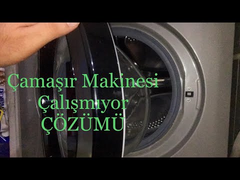 Çamaşır Makinesi Çalışmıyor/Program Almıyor/ÇÖZÜMÜ  #çamaşırmakinesi washing machine problem