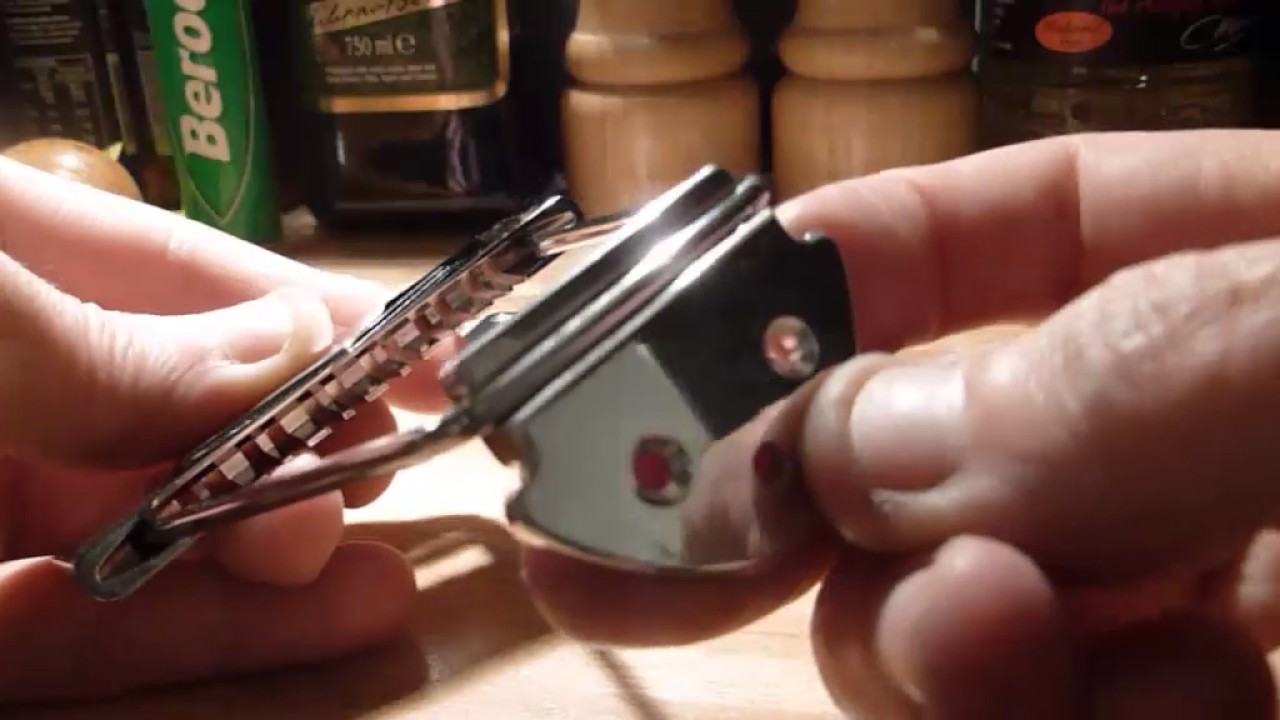 Trapeze style bridge hinge for thin bodied guitar - YouTube