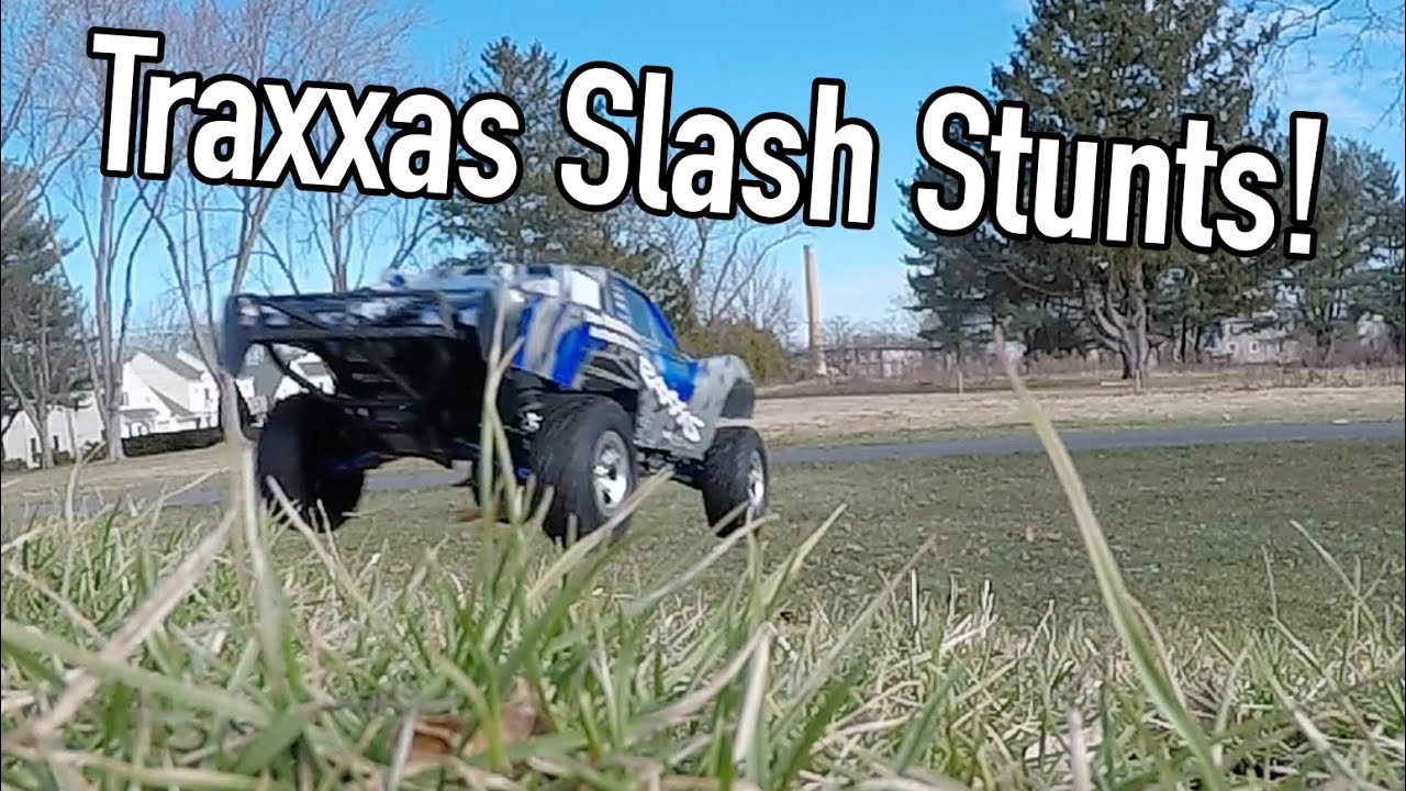 Traxxas Slash Stunts and Stuff - YouTube