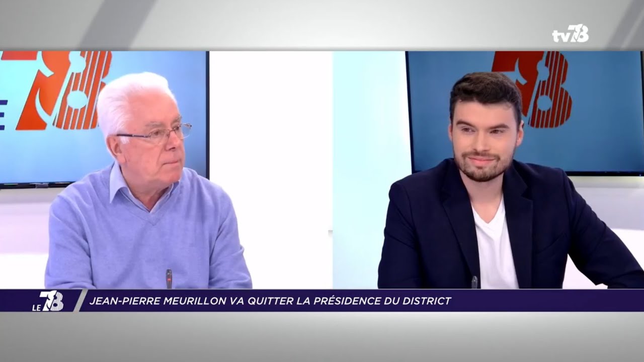 Intervention de Mr MEURILLON sur le plateau de TV78 - Lundi 28 Novembre ...