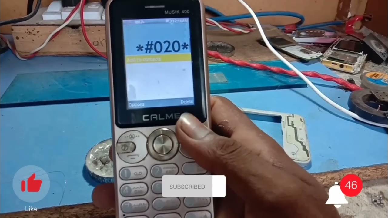 Calme music 400 IMEI change code ! calme music 400 invalid sim solution ( Abdullah technique ...