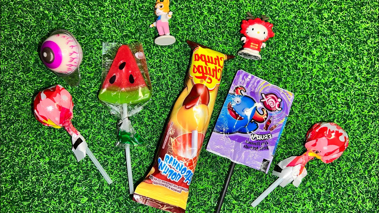 Lot's of Sweet Candies Unpacking Chupa chups ASMR |Satisfying Yummy ...