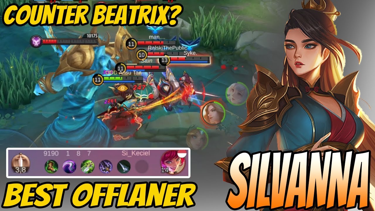 SUPER LIFESTEAL ONE SKILL DELETE SILVANA BEST COUNTER META HERO ...