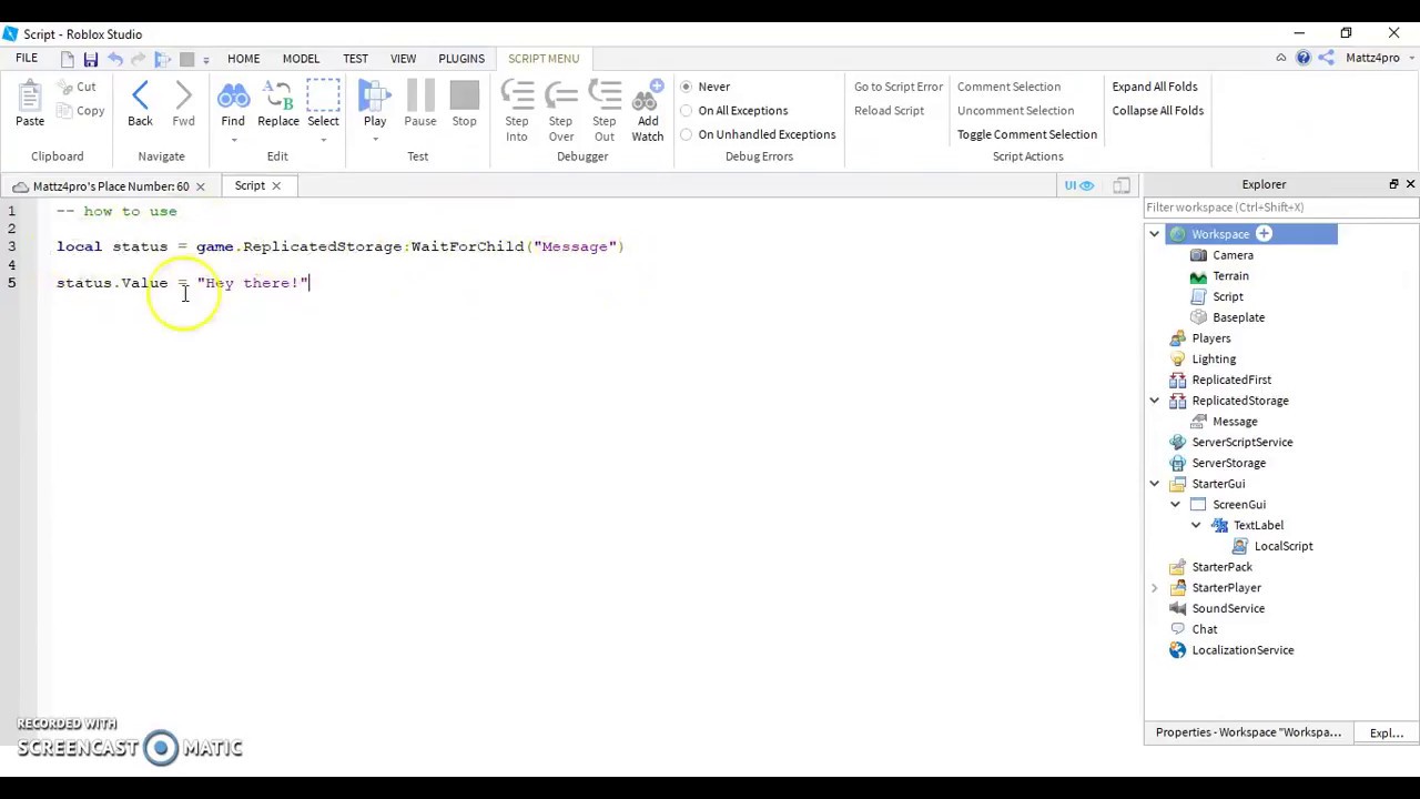 Intermission/status bar!!! Ep 6 - Roblox Scripting LUA - YouTube