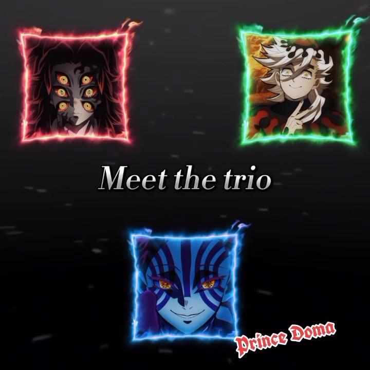 The best Upper Moon trio| Demon Slayer edit - YouTube