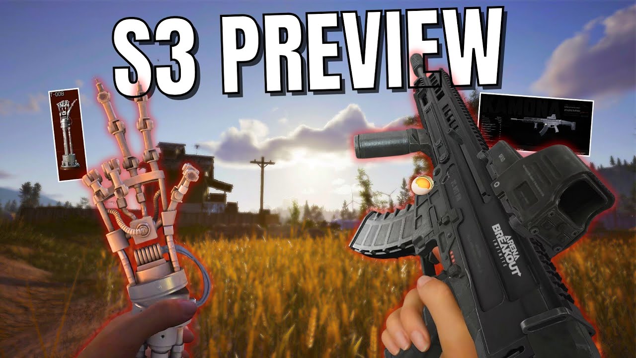 NUEVO FUSIL DE ASALTO ZC807 Y NUEVO OBJETO ROJO EN LA PREVIEW DE LA S3 ...