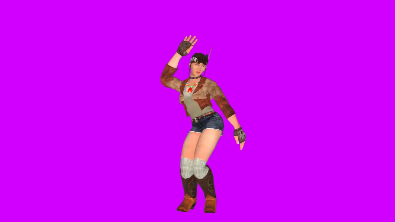 Michelle dance animated front tekken chroma - YouTube