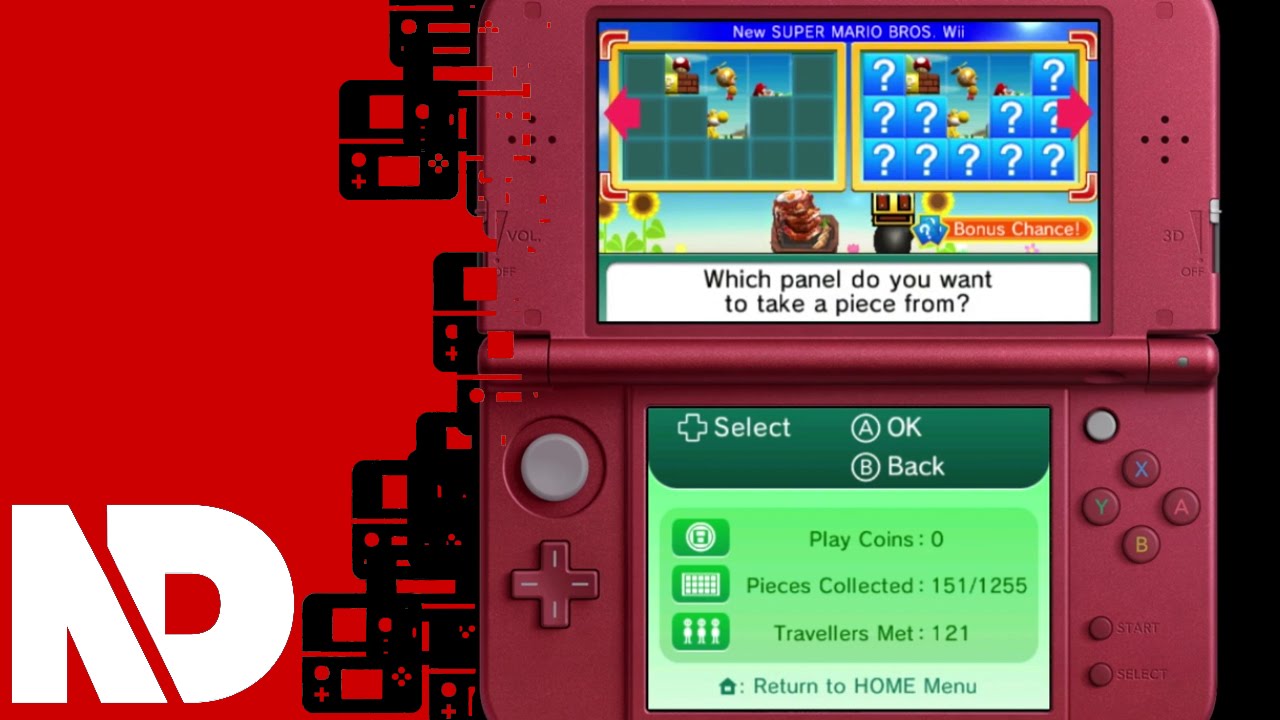 [StreetPass Mii Plaza] Puzzle Swap - Bonus Chance Gameplay - YouTube