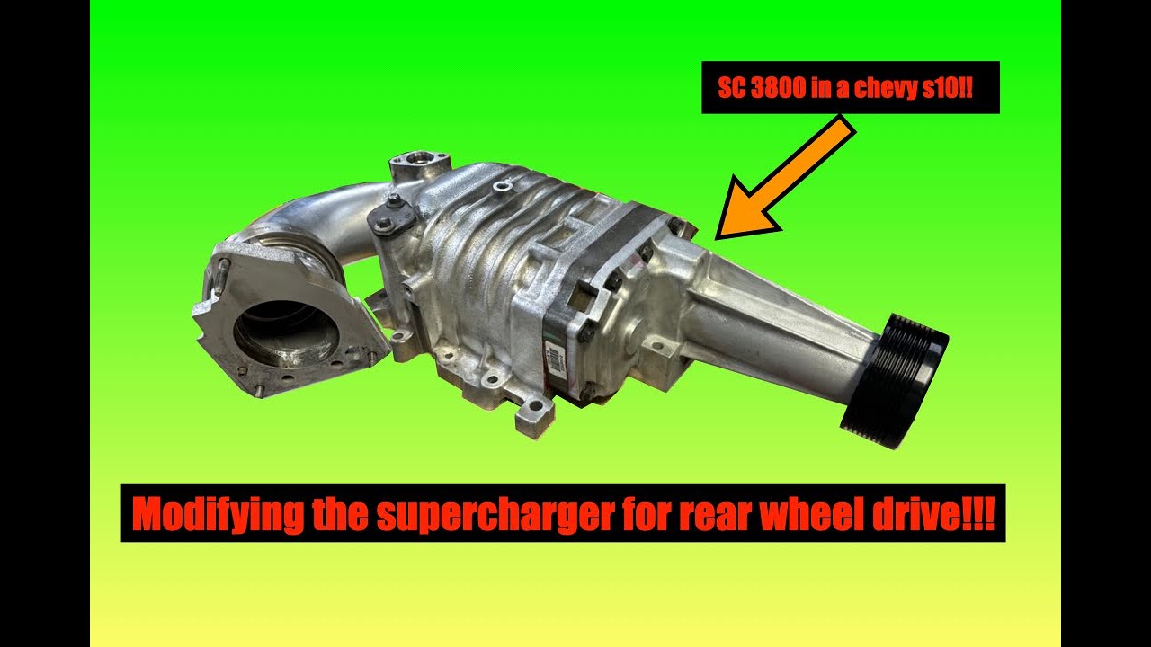 Swapping a SUPERCHARGED 3800 into a CHEVY S10!! Part 3! | Supercharger ...