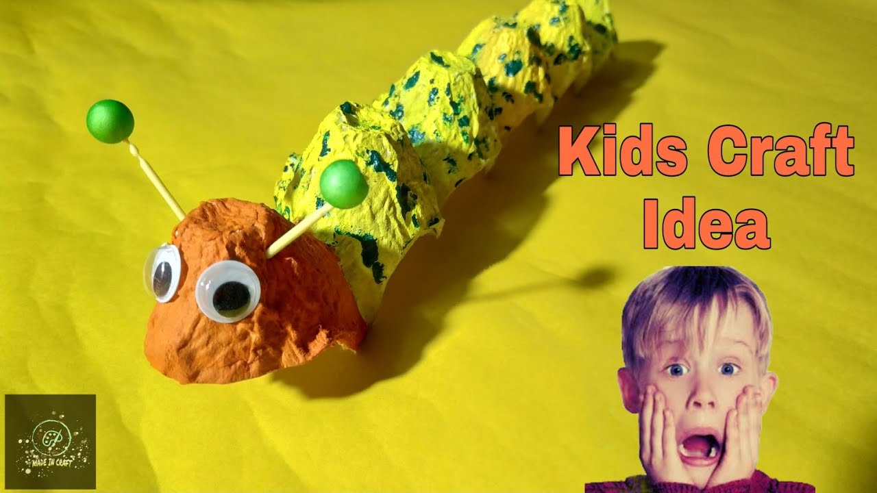 DIY Kids Craft Idea School Project Idea Using Egg Tray Made In diy-kids-craft-idea-school-project-idea-using-egg-tray-made-in