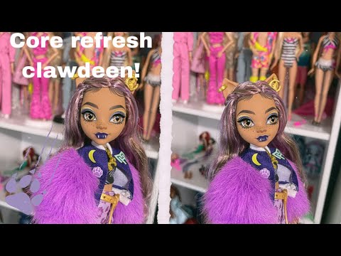 Monster high core refresh g3 clawdeen wolf review! - YouTube