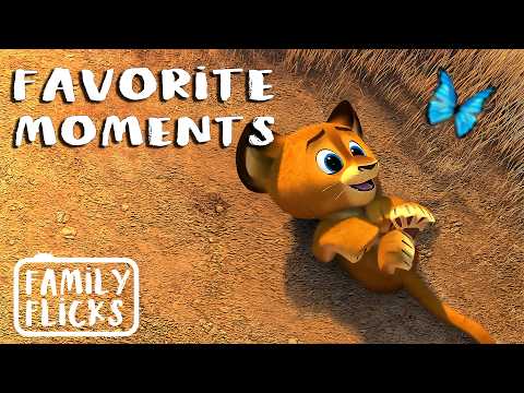 Madagascar & Madagascar Escape to Africa | Favorite Moments Compilation | Family Flicks