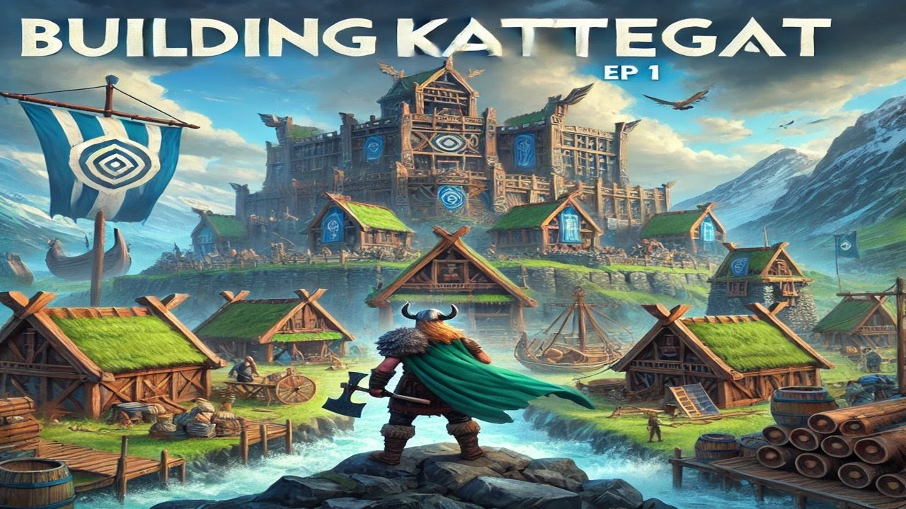 Aska Viking Base Building - EP 1 | Rise of Kattegat: A Viking ...