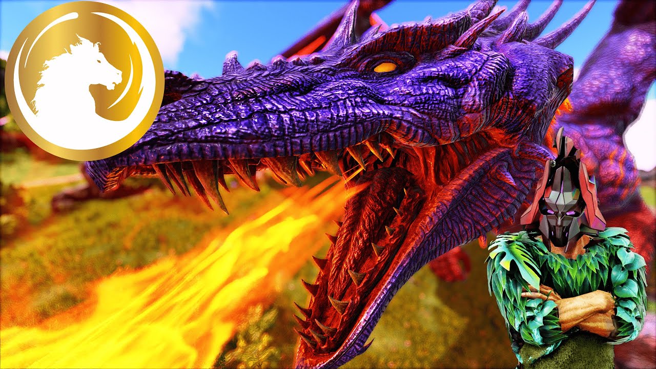 Alpha Dragon Savaşı I ARK Survival Evolved Fjordur (MODSUZ) I S1B69 ...