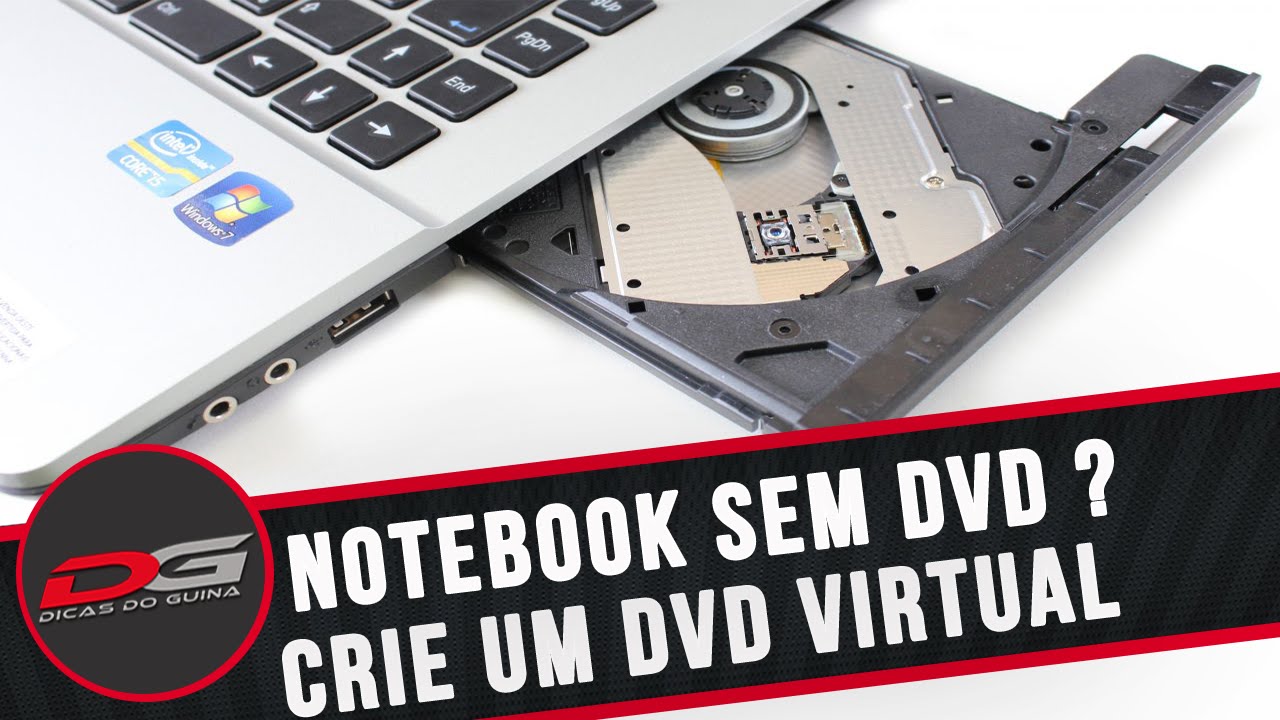 COMO CRIAR UM CD OU DVD VIRTUAL NO COMPUTADOR - #12 - YouTube