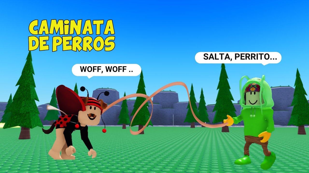 CAMINATA DE PERROS OBBY(ROBLOX) - MOMENTOS DIVERTIDOS - YouTube