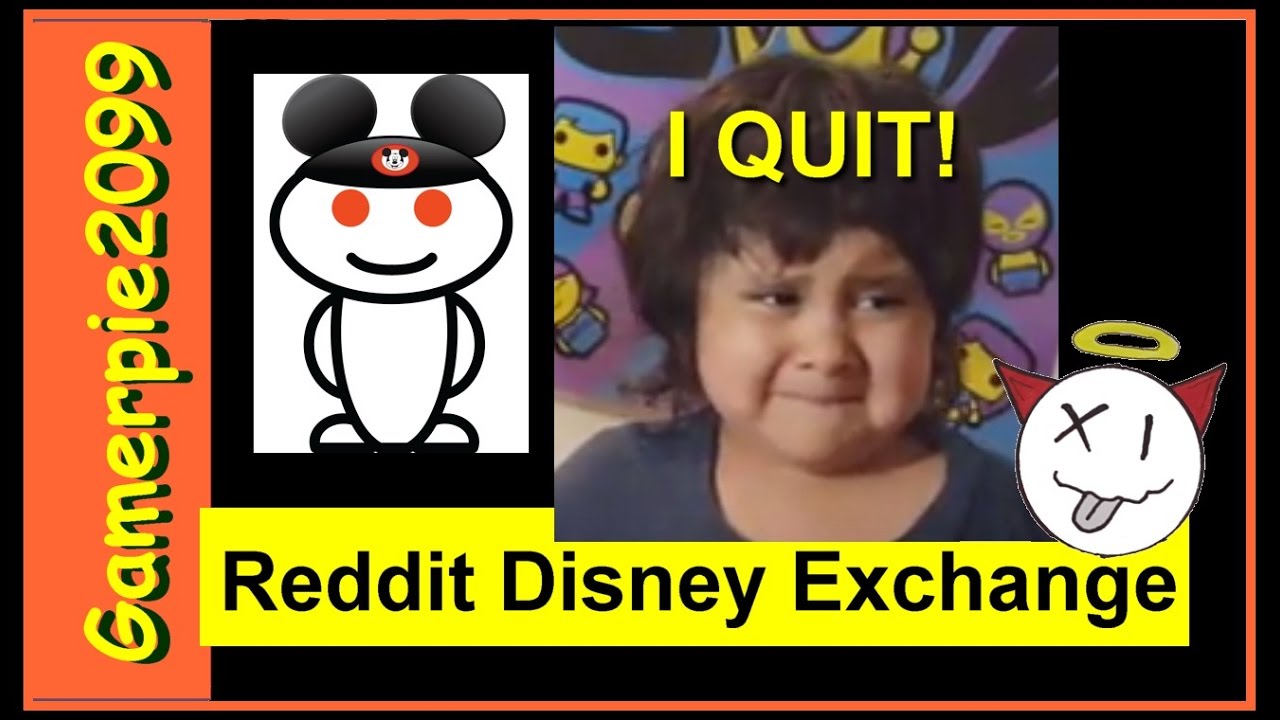 Reddit Disney Exchange - YouTube