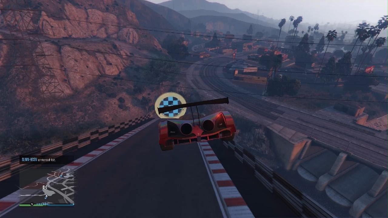 GTA Online | Stunt Race | Speed Racing ³ - YouTube