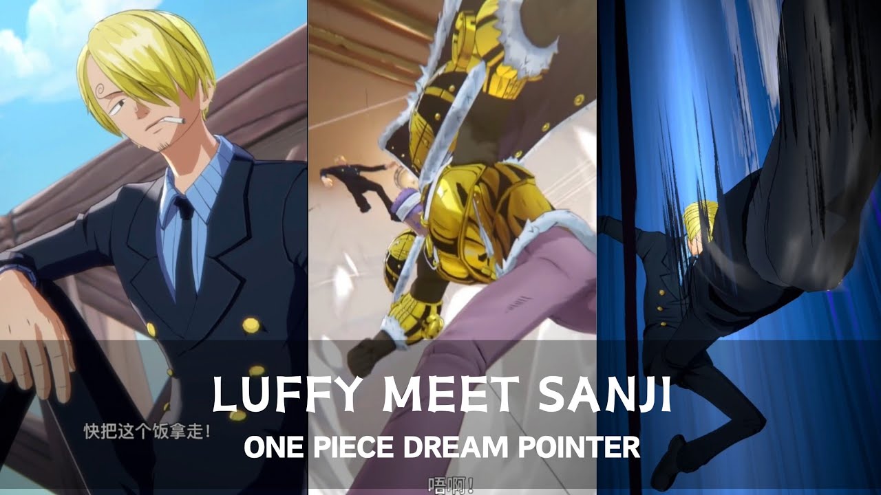 SANJI & DON KRIEG PIRATES | ONE PIECE DREAM POINTER (MOBILE GAME) - YouTube