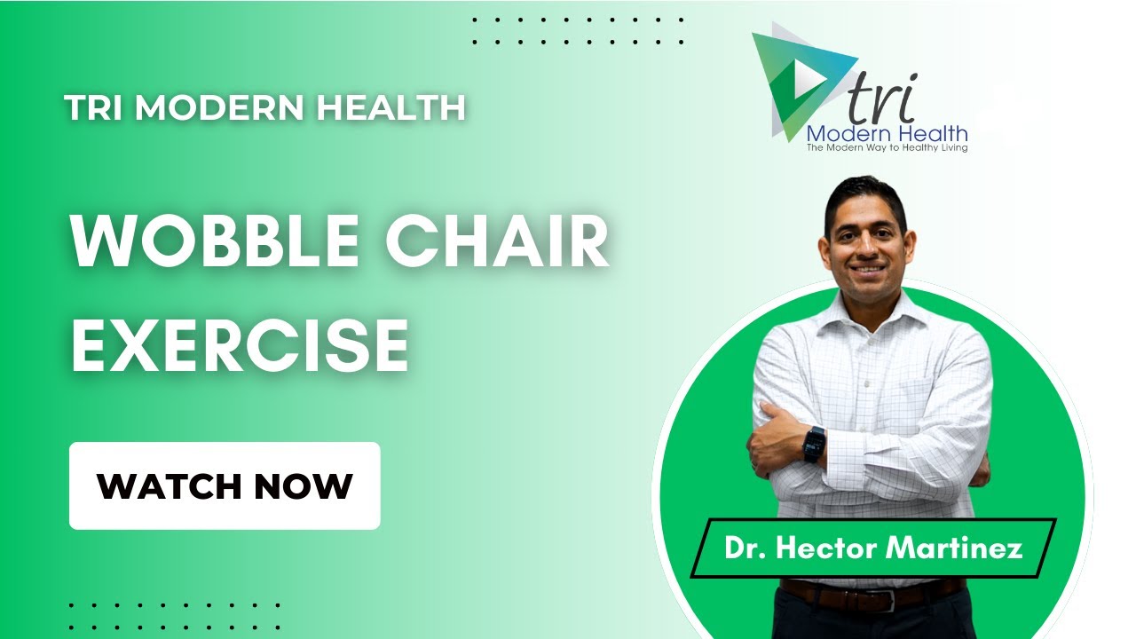 Core Stability with Dr. Martinez | Wobble Chair Exercise - YouTube
