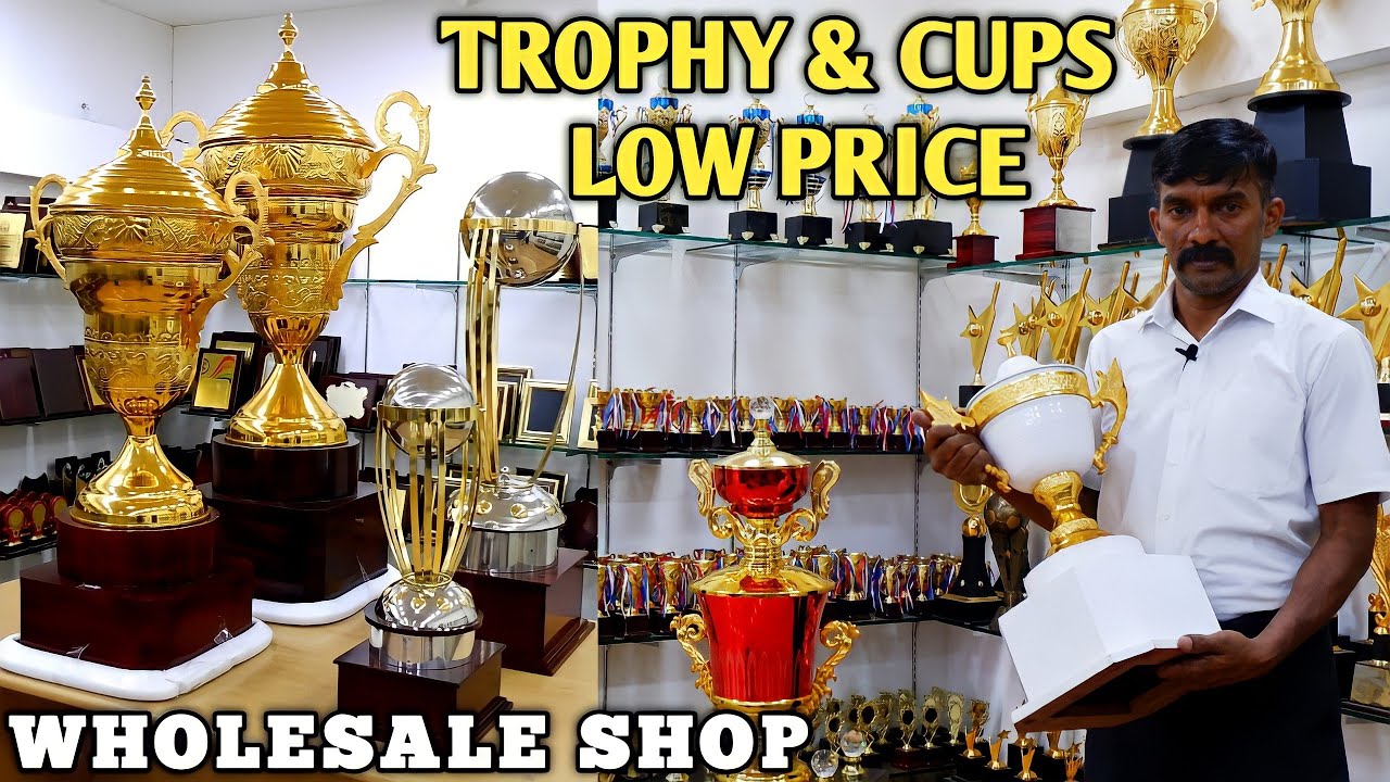 Foot ball / cricket trophy Shop| best sports cups for sale in Tamil ...