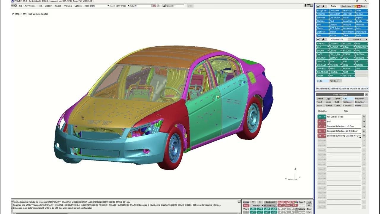Oasys PRIMER - Best practices when working with large models - YouTube