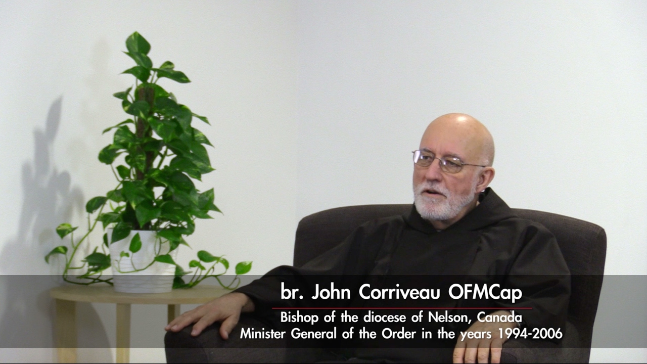 Interview with bishop John Corriveau OFMCap - YouTube