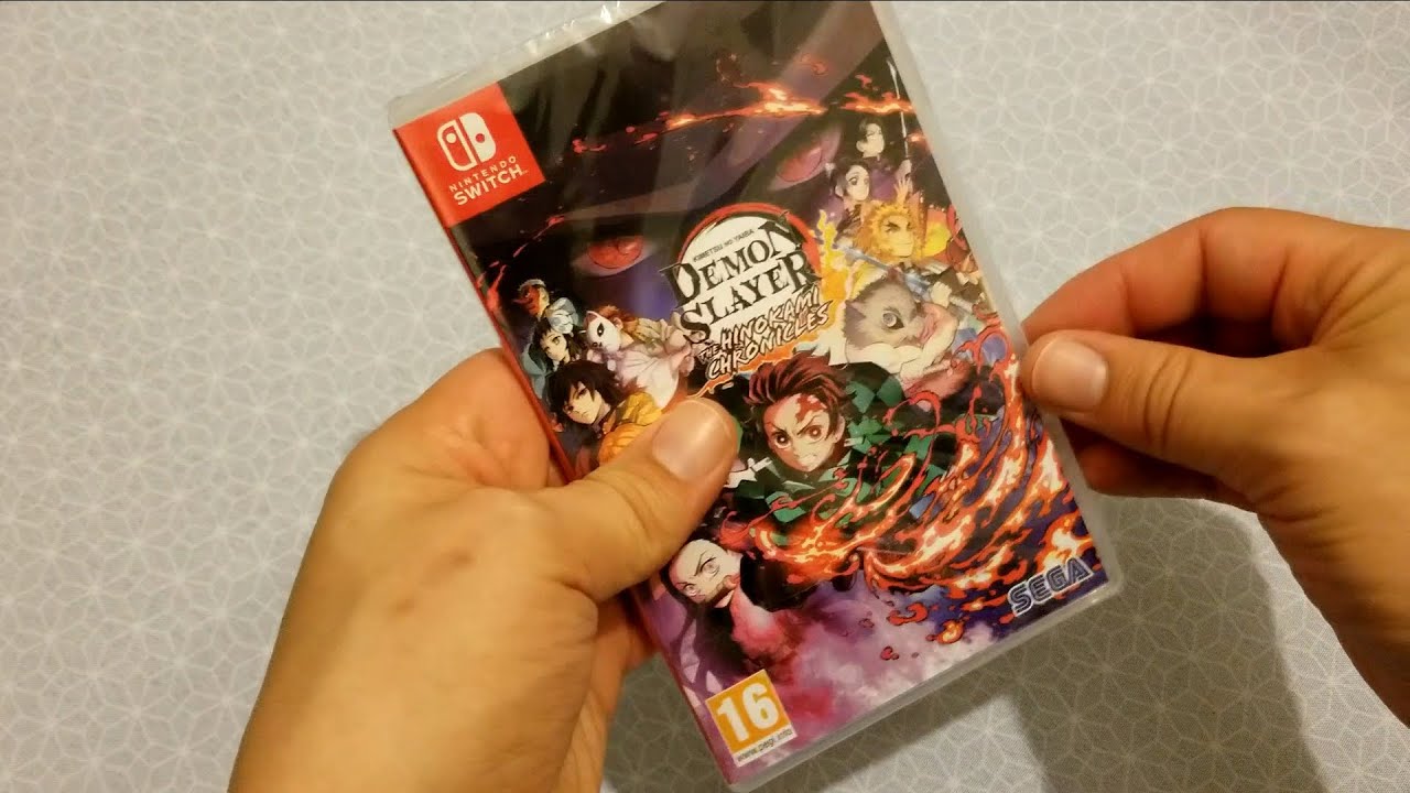 UNBOXING DEMON SLAYER SWITCH (KIMETSU NO YAIBA ) - YouTube