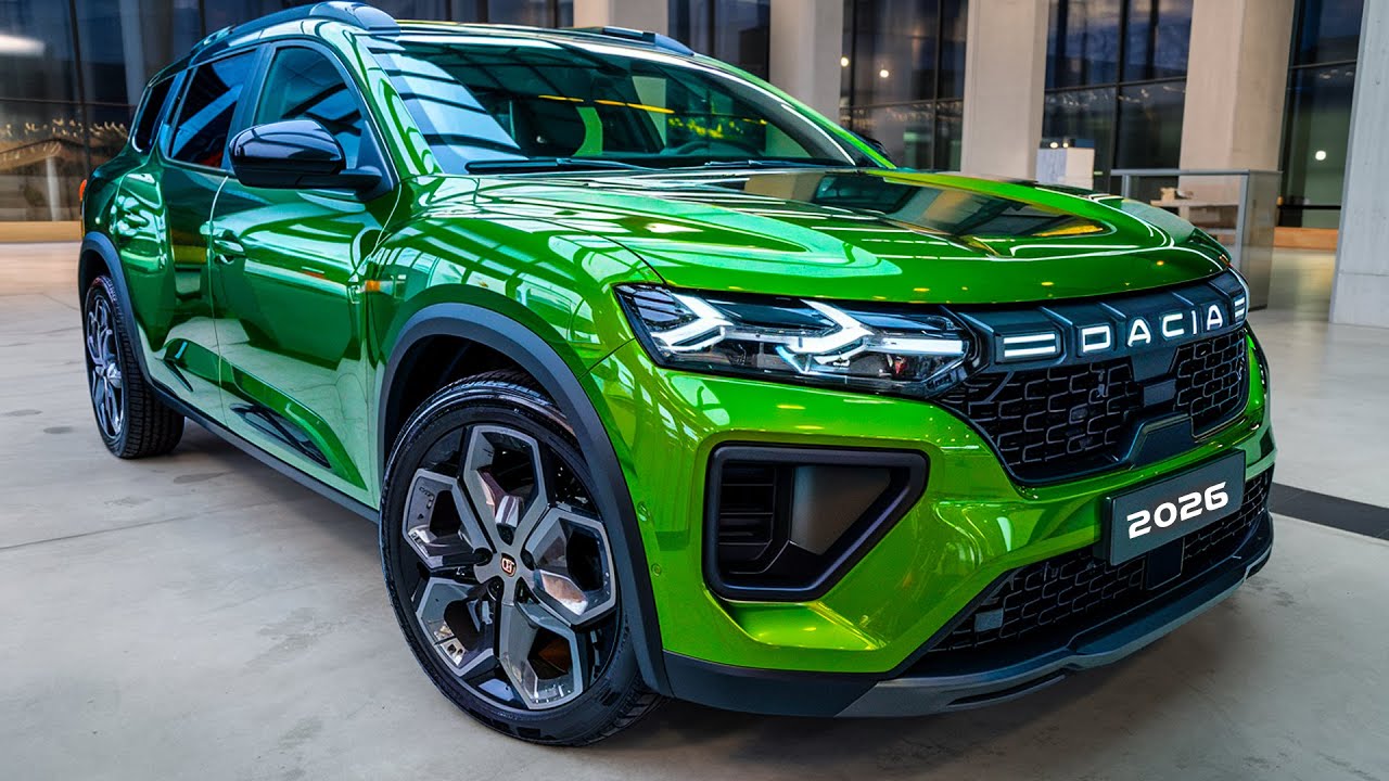 ALL 5 NEW 2025-2026 DACIA MODELS - Sandman, Bigster, Solenza, Logan ...