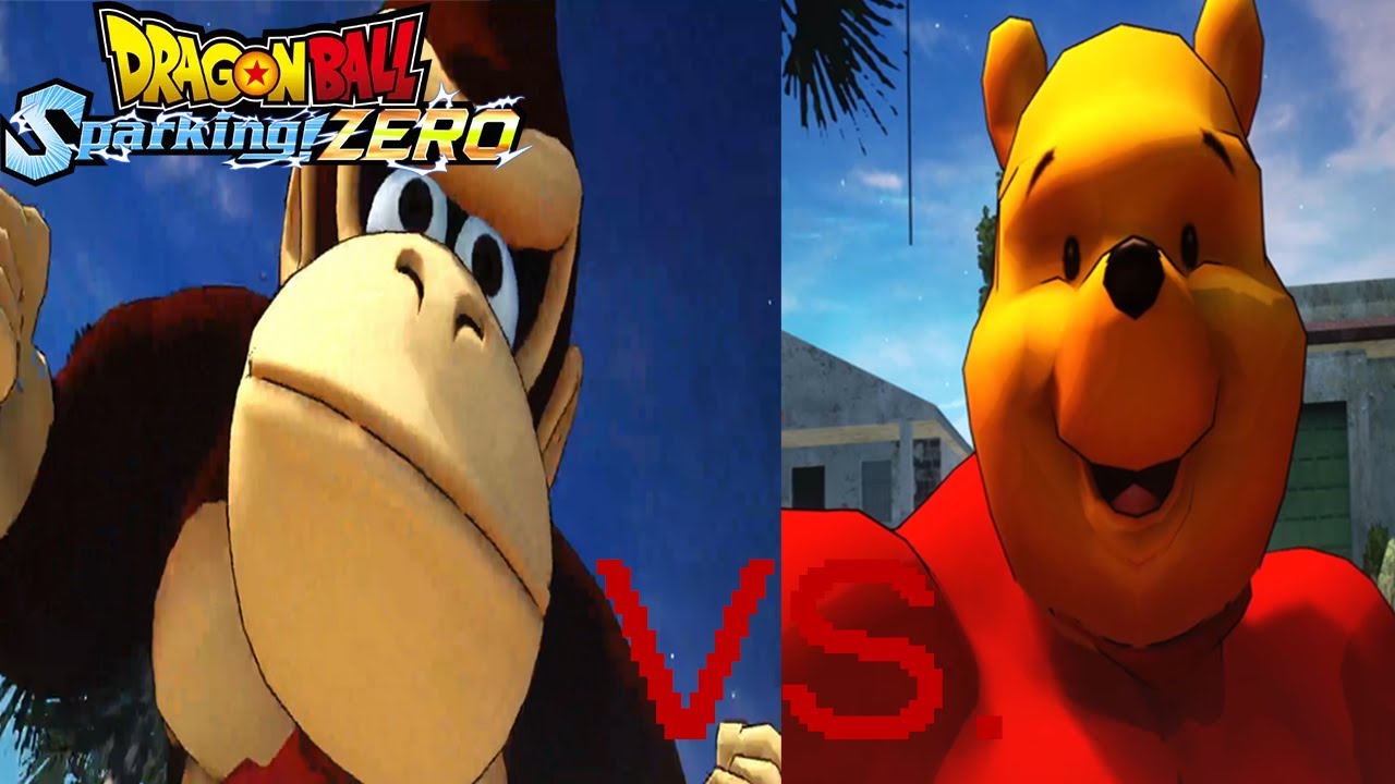 Dragon Ball Z: Sparking Zero Mod | Donkey Kong vs Winnie the Pooh on ...