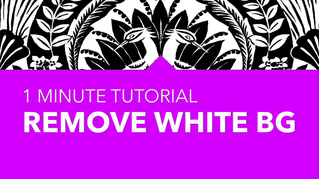 Remove WHITE background from BW Line Art using Affinity Photo - YouTube