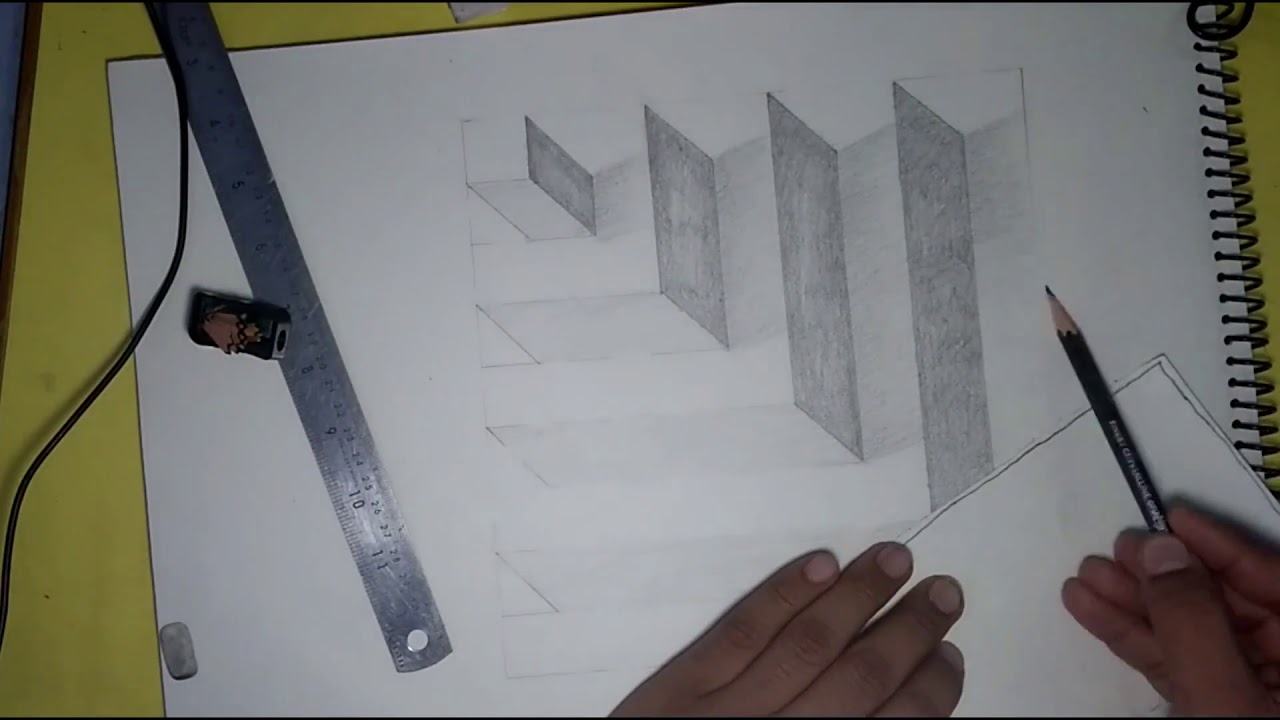 Best ways to draw 3D drawings - YouTube